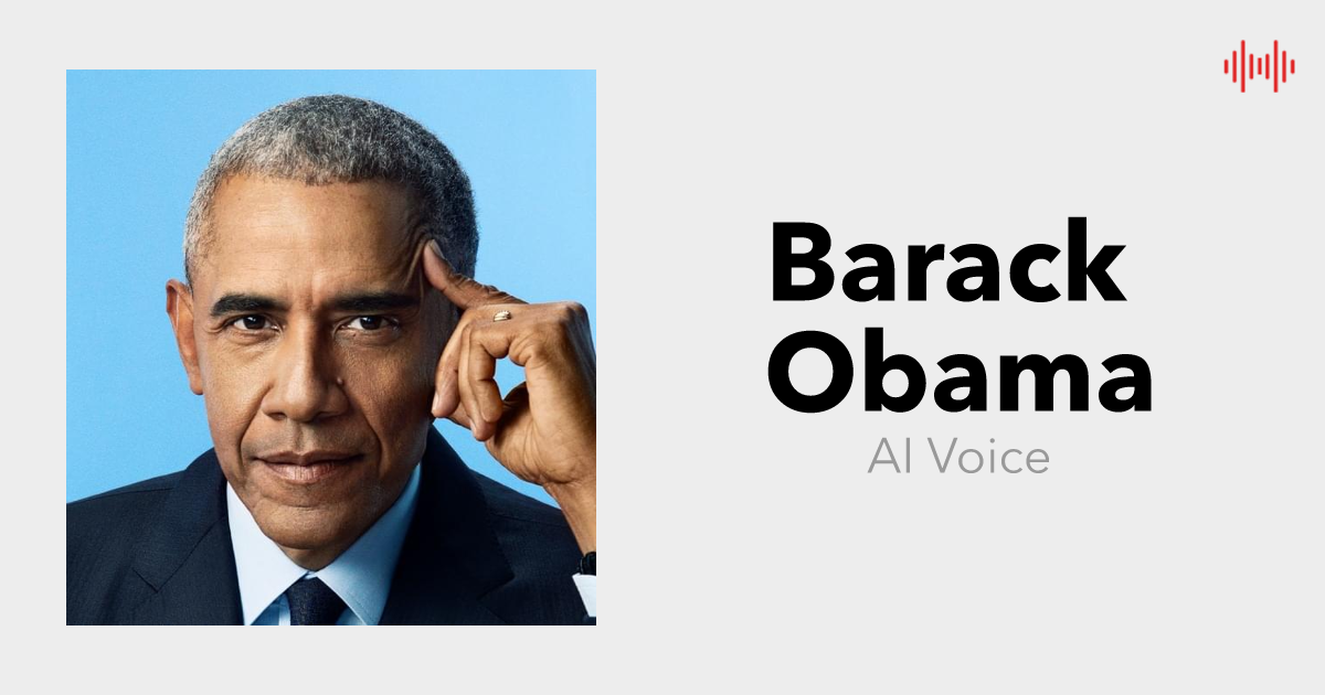 Barack Obama AI Voice | memix