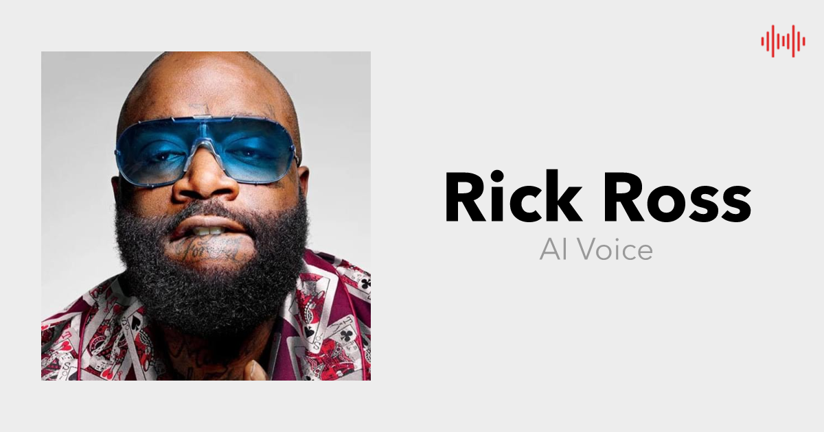 Rick Ross AI Voice | memix